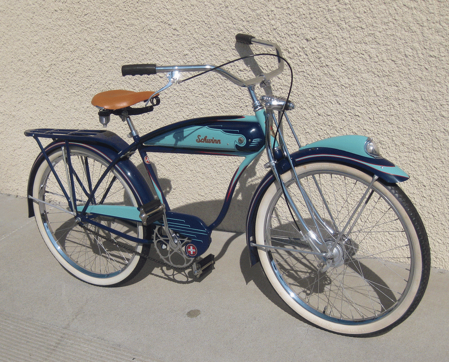 1946 Schwinn BA-107 Autocycle - BU 12 - Dave's Vintage Bicycles