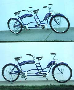 1940's Colson Tandem - Dave's Vintage Bicycles